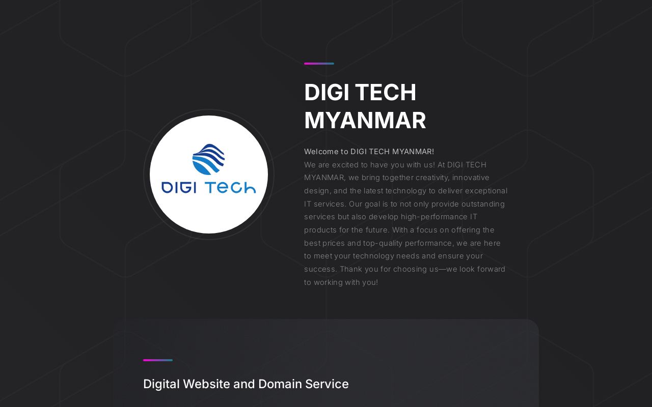 DIGI TECH MYAMAR